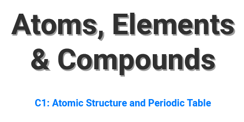 Atoms, Elements and Compounds | AQA C1 | revisechemistry.uk